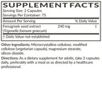 multivitamin for seniors with Fenugreek