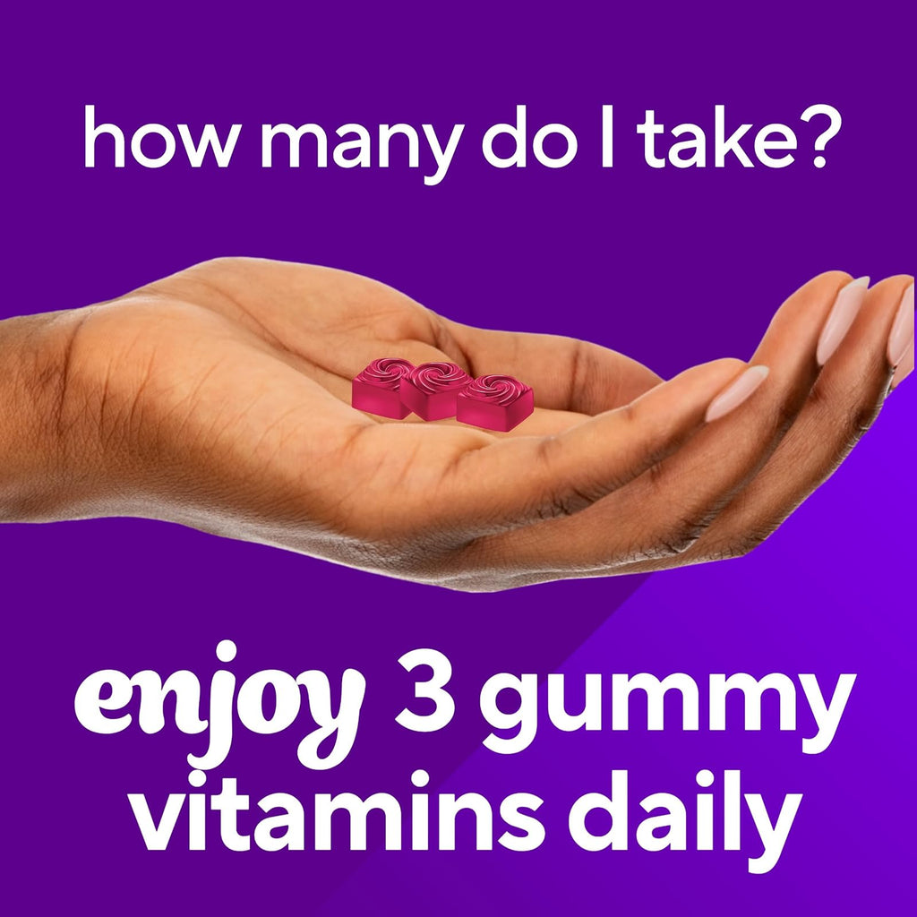 Multivitamin for seniors with gummy format
