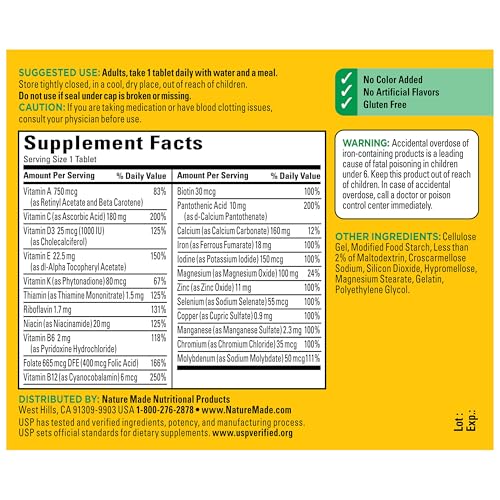multivitamin for seniors with iron benefits
