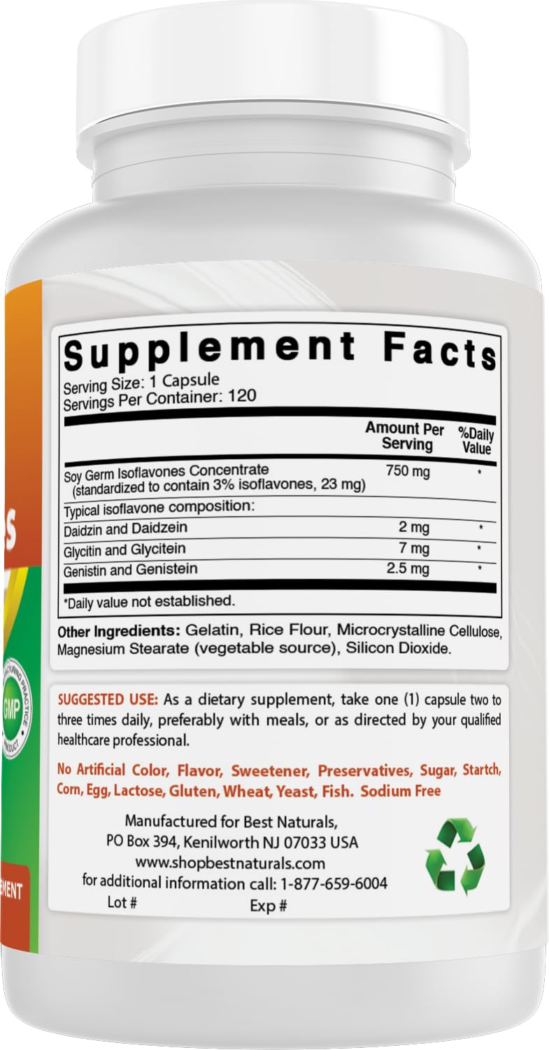 Multivitamin for seniors with isoflavones