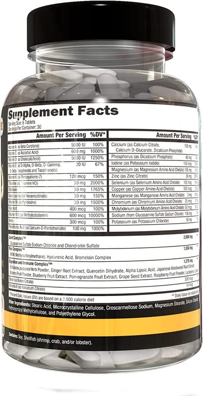 multivitamin for seniors with key vitamins