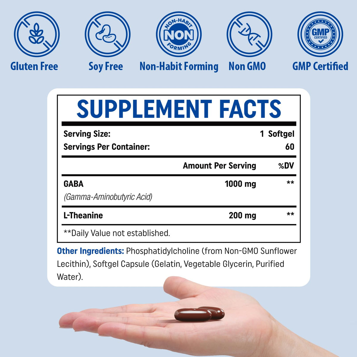 Multivitamin for seniors with L-Theanine