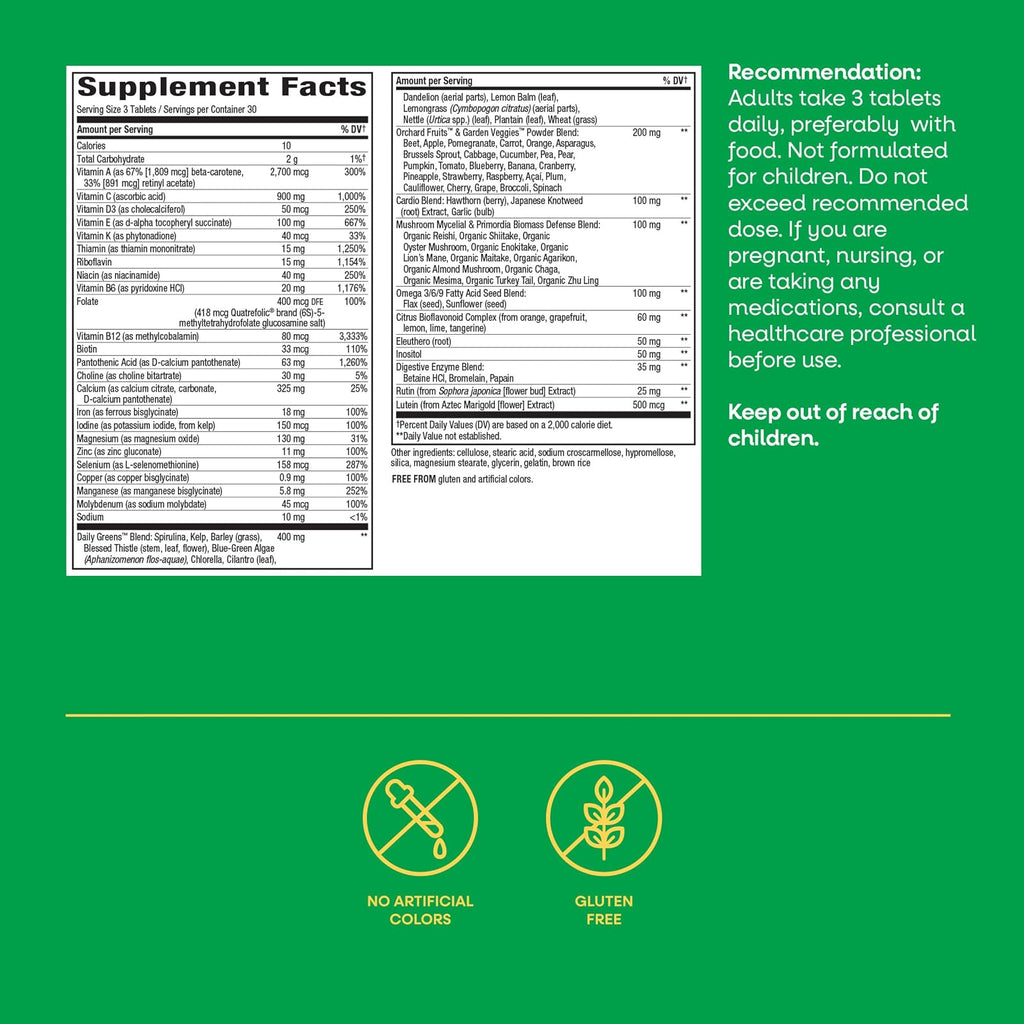 multivitamin for seniors with Max3 formula