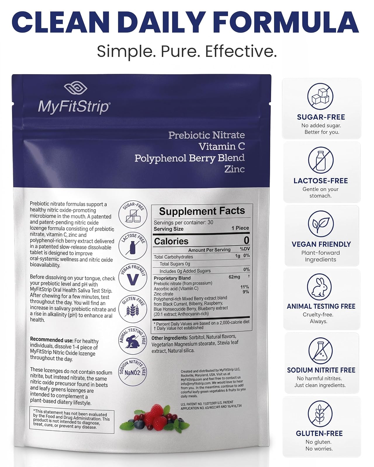 multivitamin for seniors with mint flavour