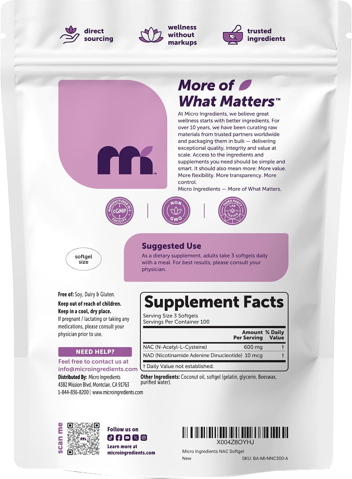 multivitamin for seniors with NAC