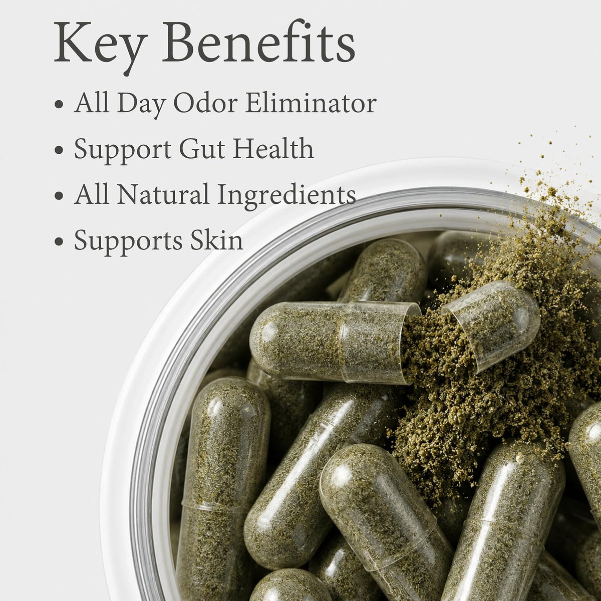 Multivitamin for seniors with natural deodorant