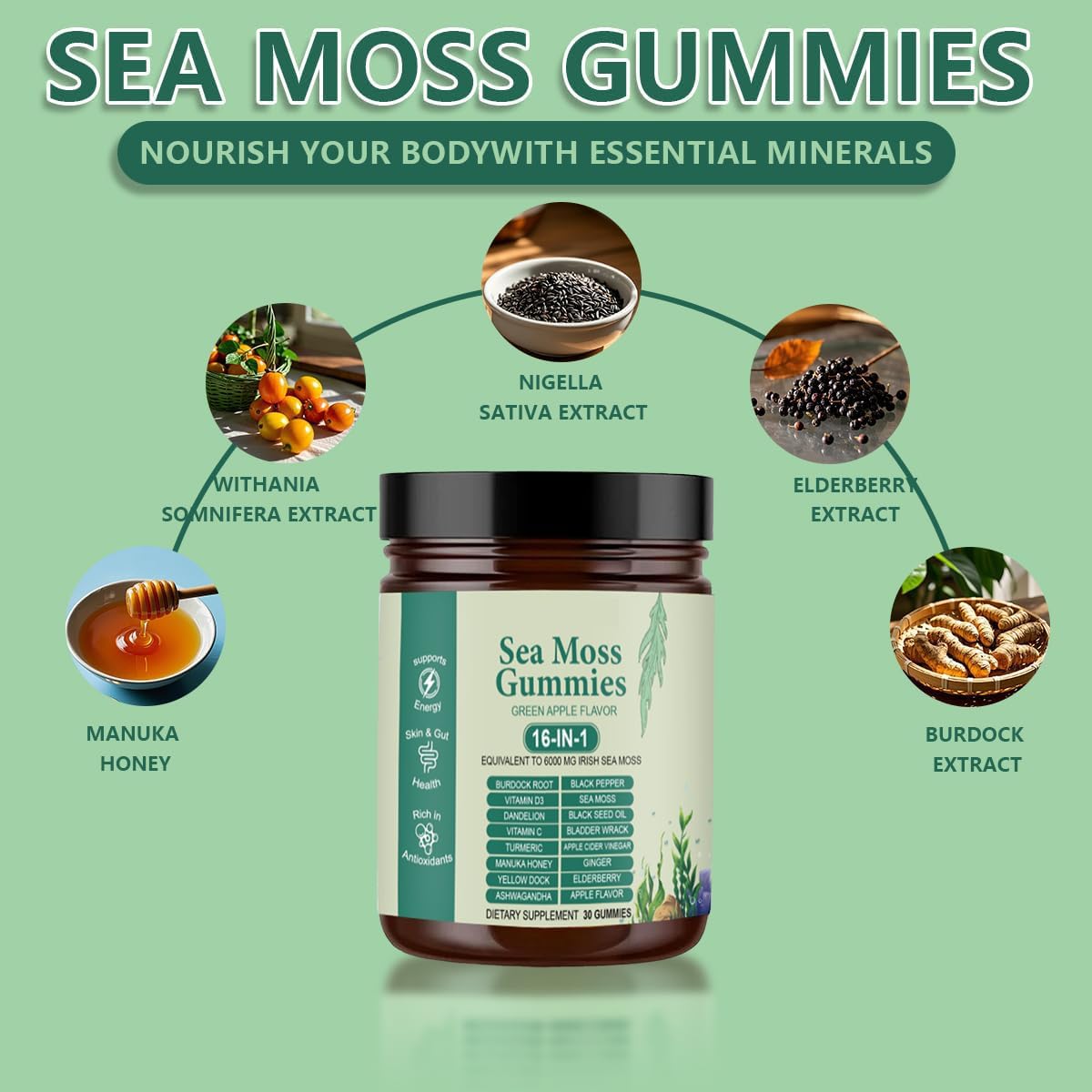 Multivitamin for seniors with natural ingredients