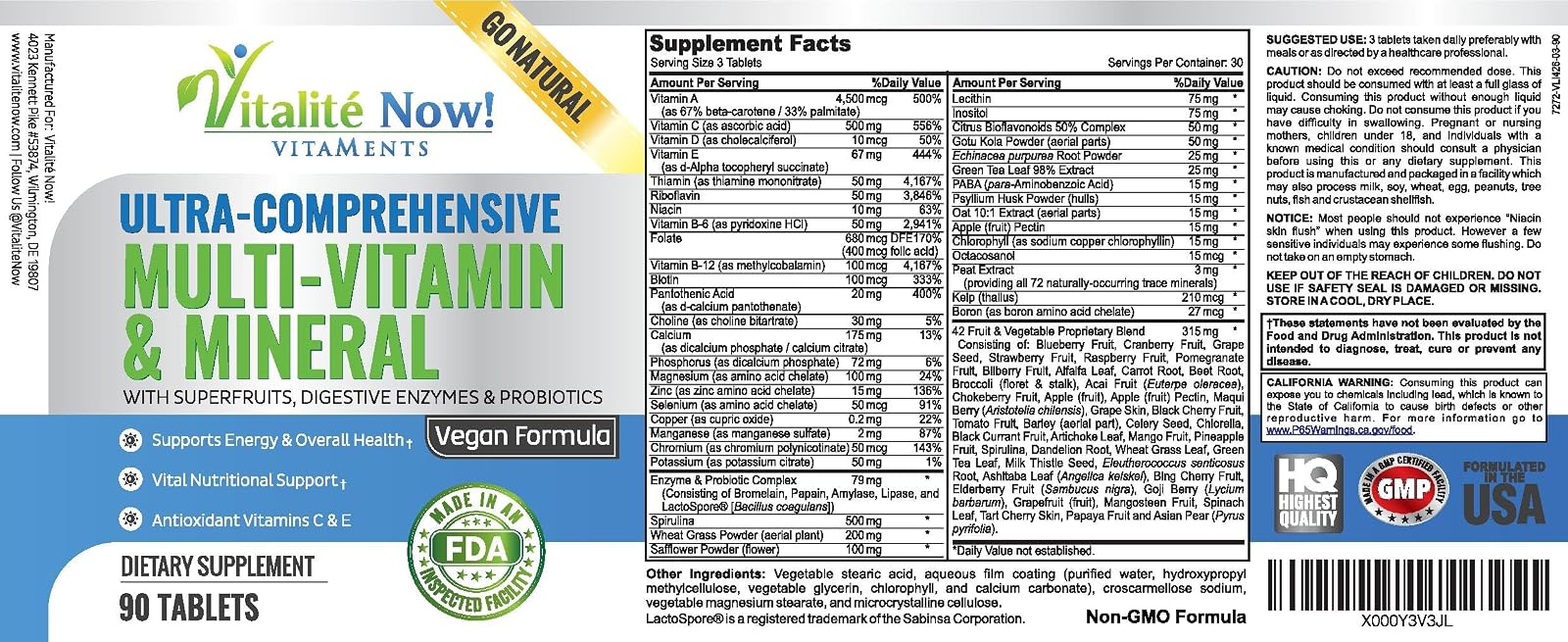 multivitamin for seniors with nutrients