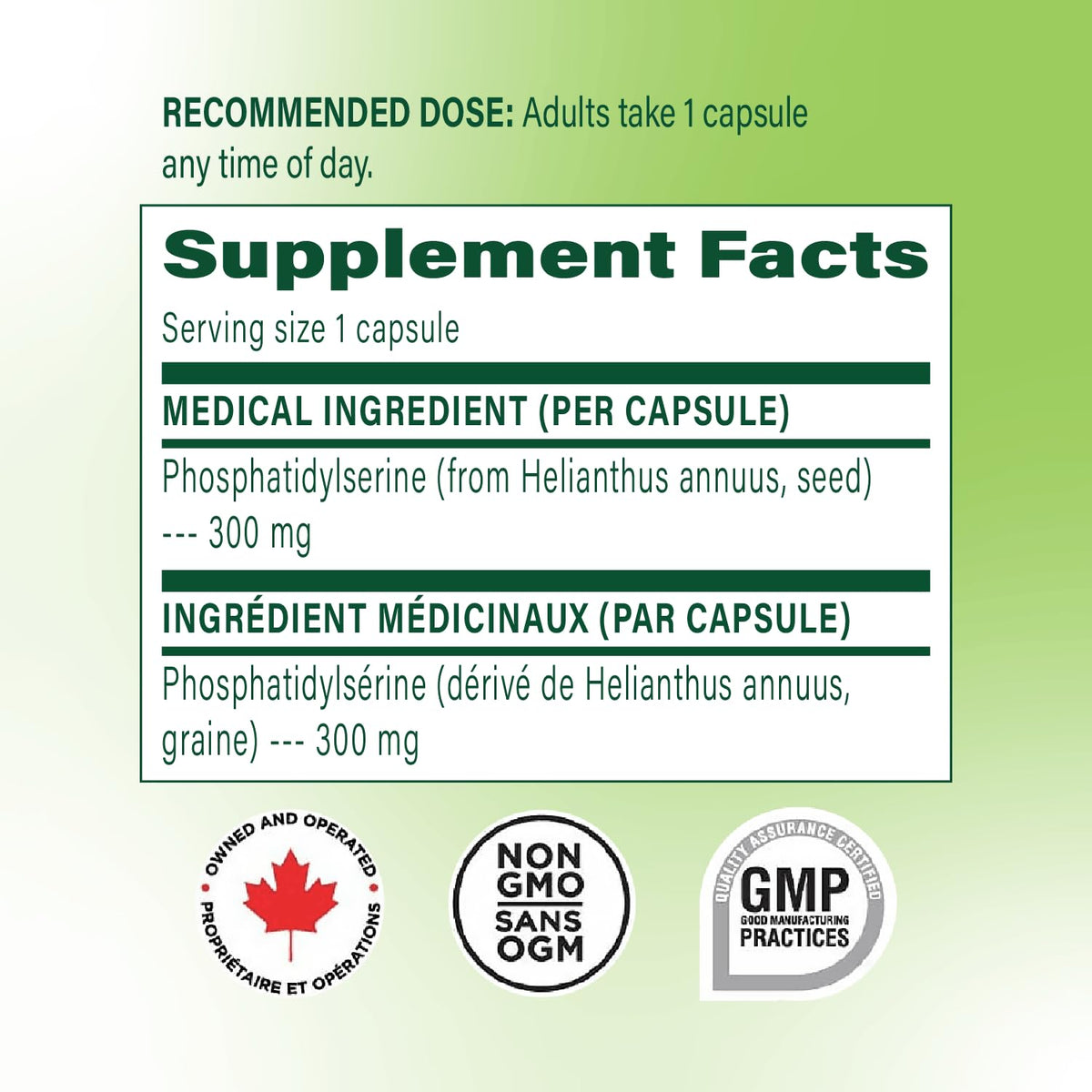 multivitamin for seniors with Phosphatidylserine