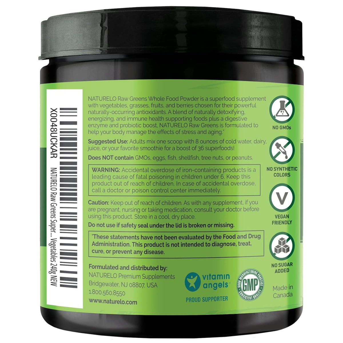 multivitamin for seniors with raw greens