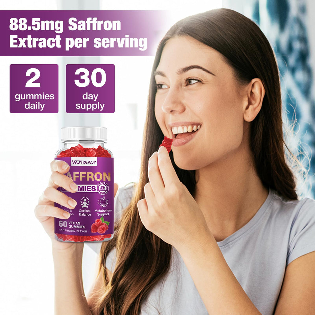 Multivitamin for seniors with saffron