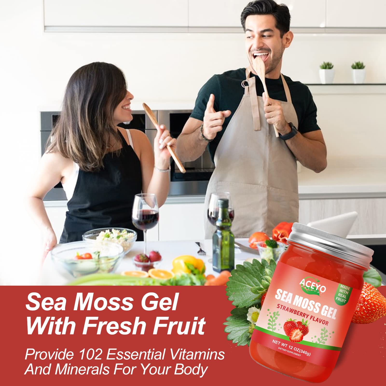 multivitamin for seniors with strawberry