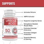 Multivitamin for seniors with ursolic acid
