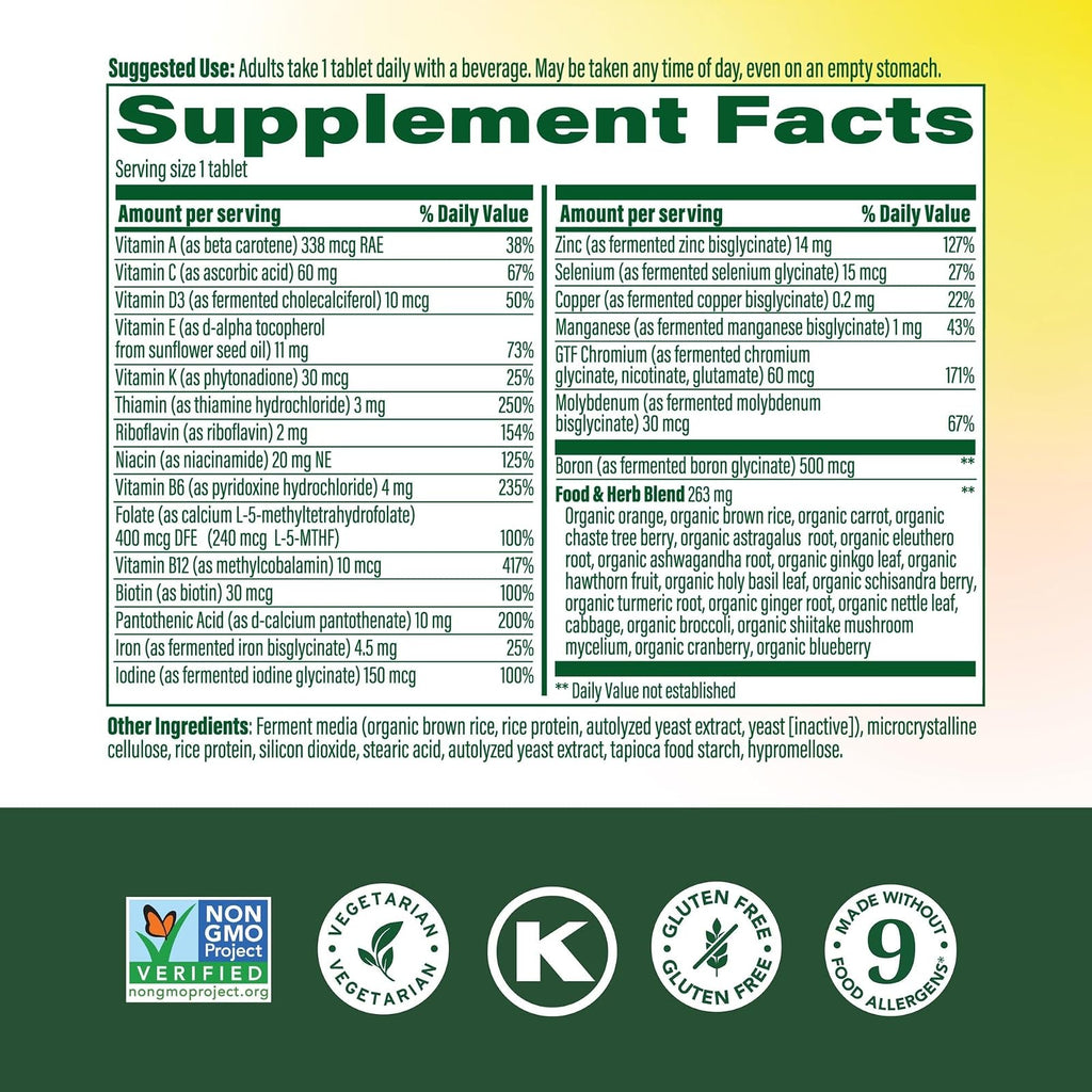 multivitamin for women 40+ energy boost