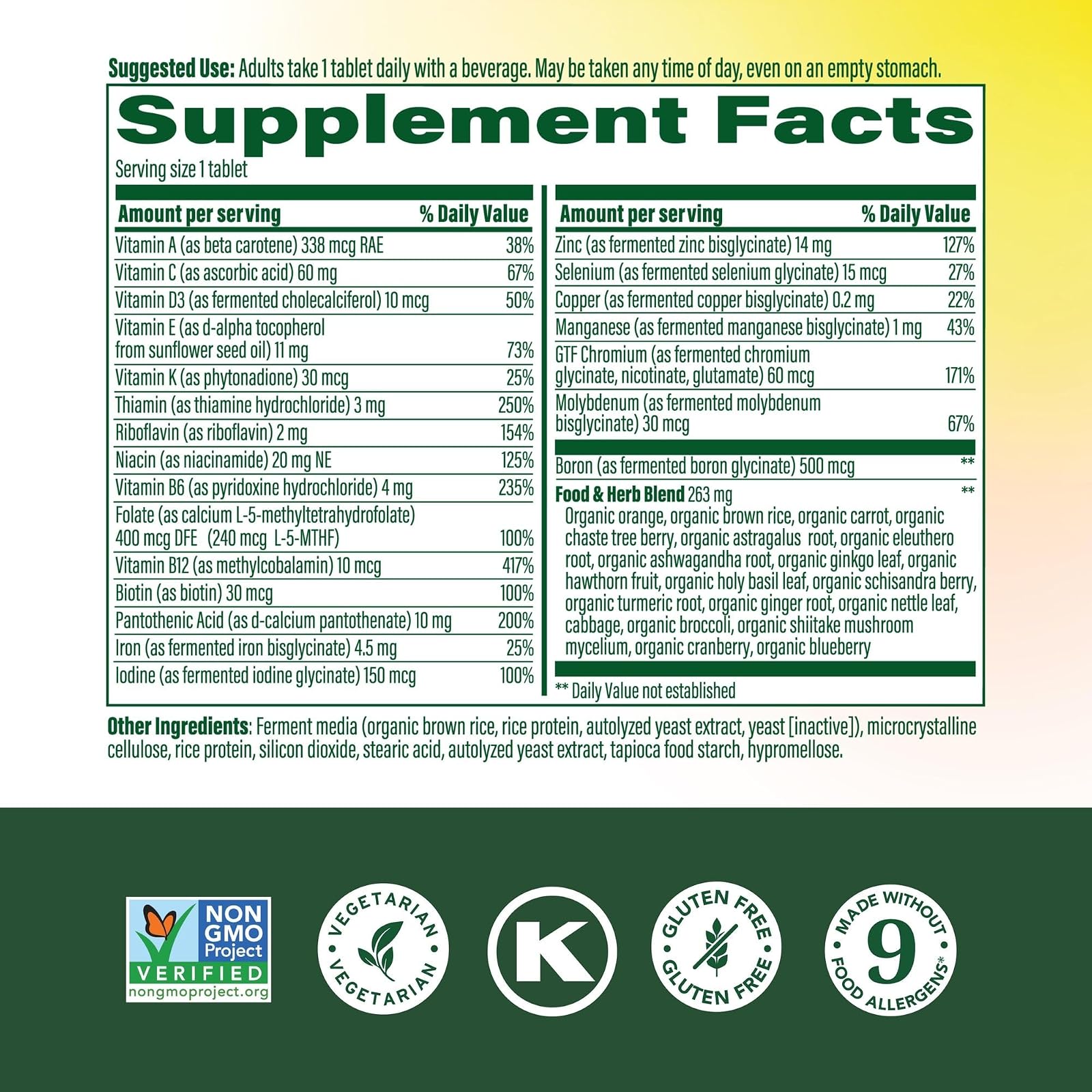 multivitamin for women 40+ energy boost