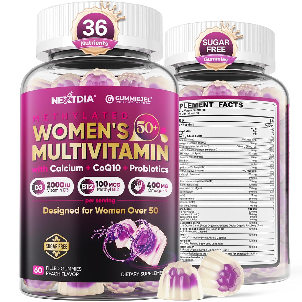 multivitamin for women 50 plus gummies