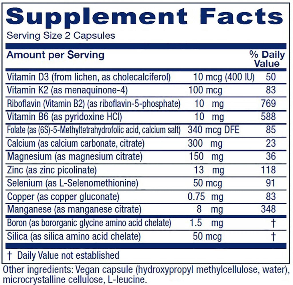 multivitamin for women bone health