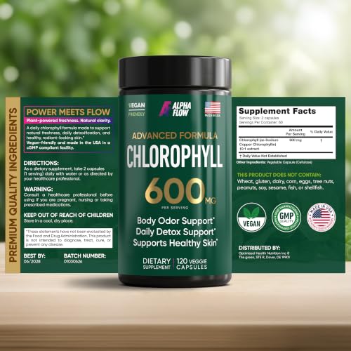 multivitamin for women Chlorophyll benefits