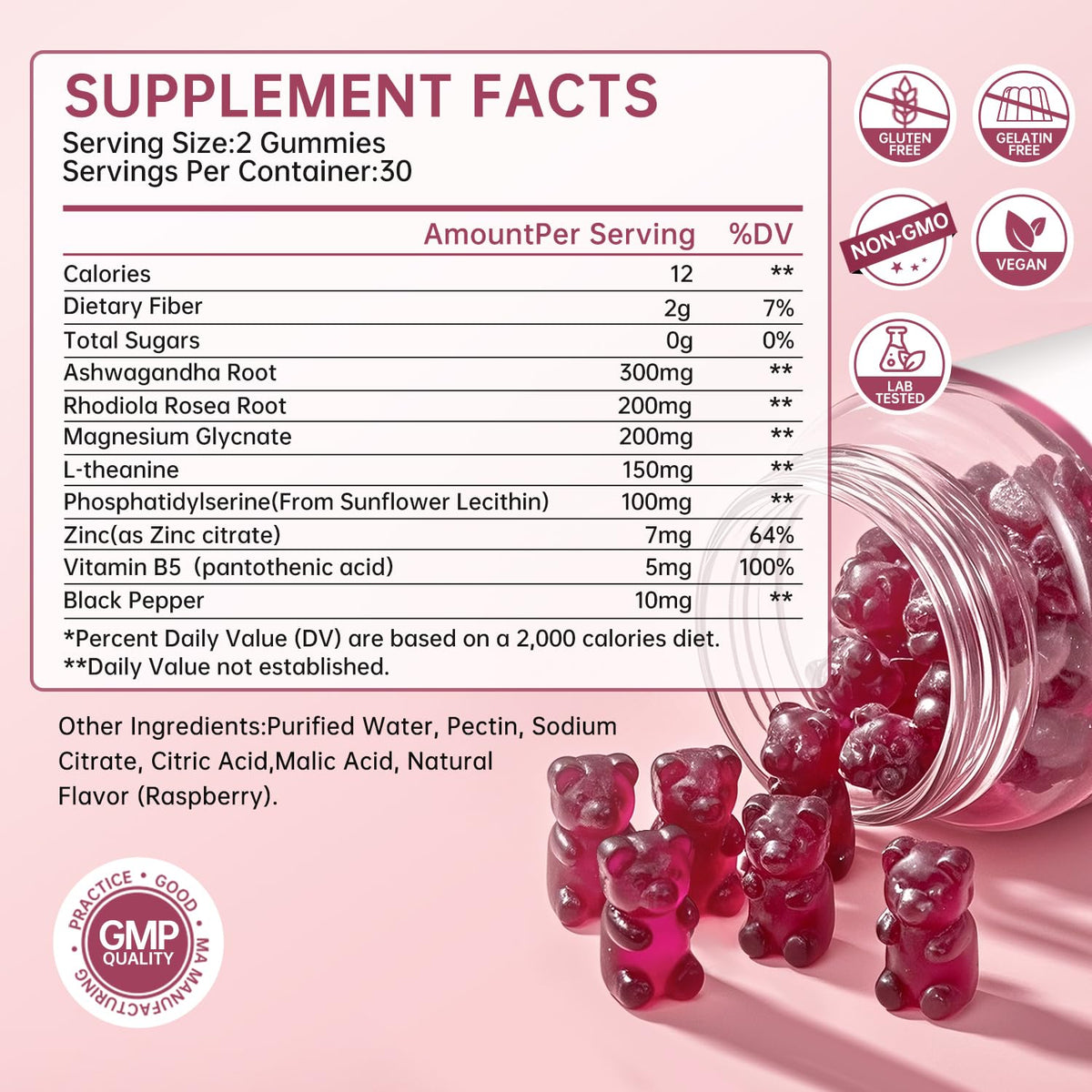 Multivitamin for women in gummy form