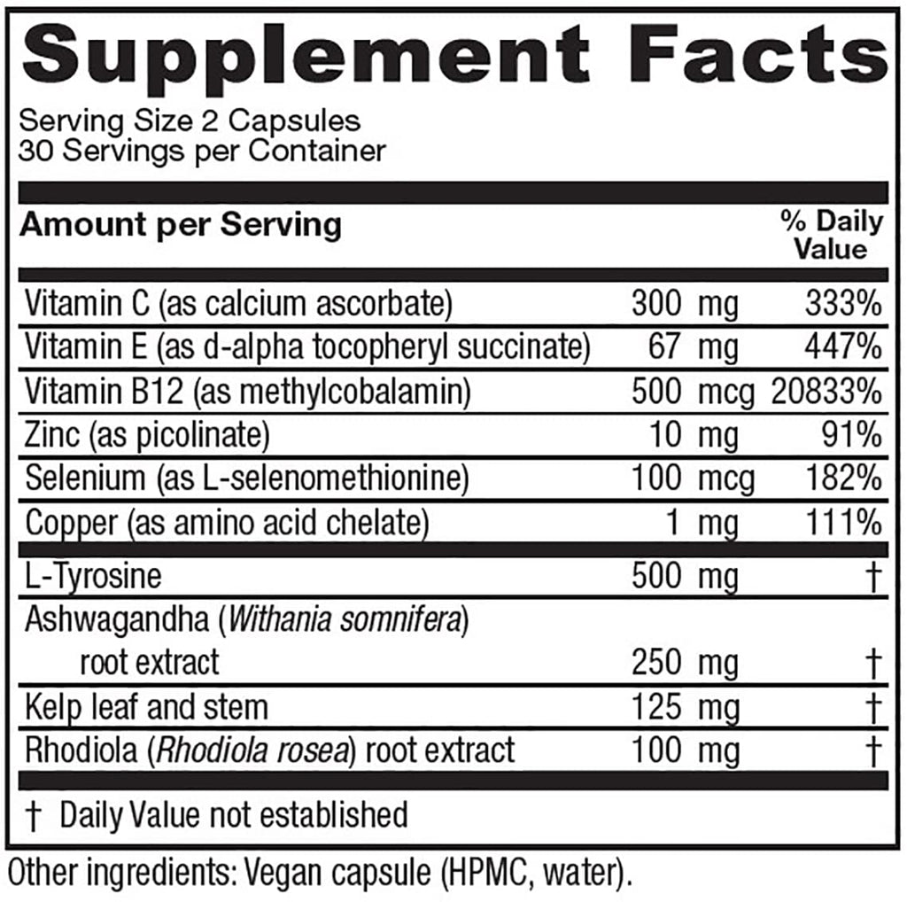 multivitamin for women's thyroid health