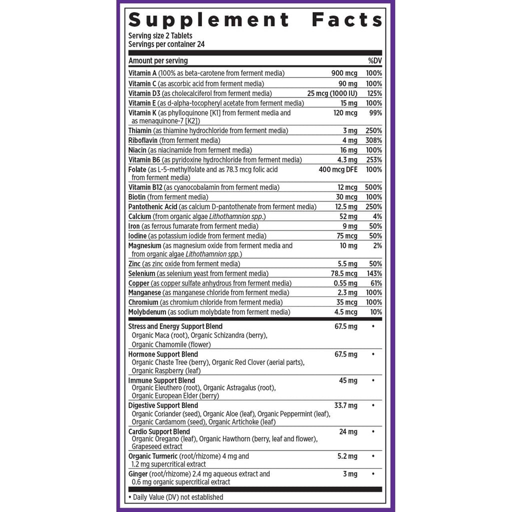 multivitamin for women's wellness
