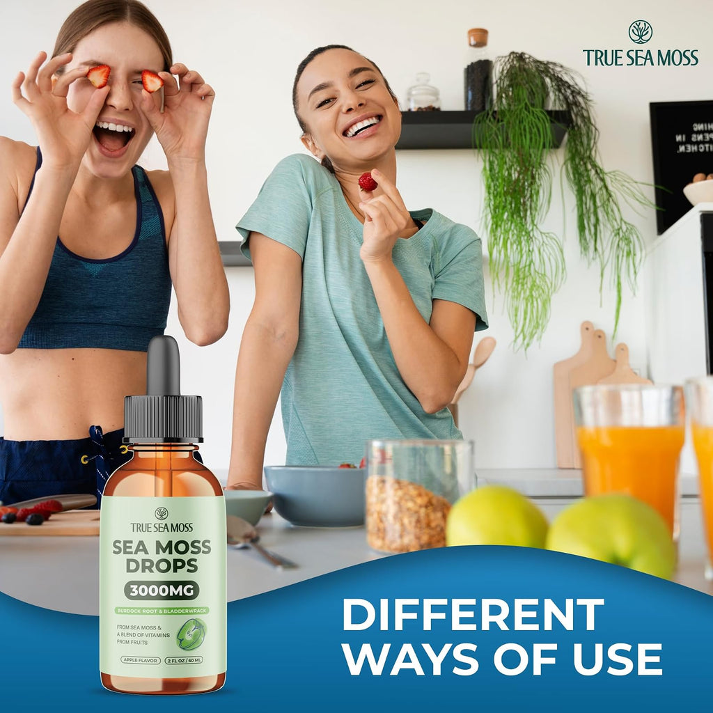 Multivitamin for women sea moss drops