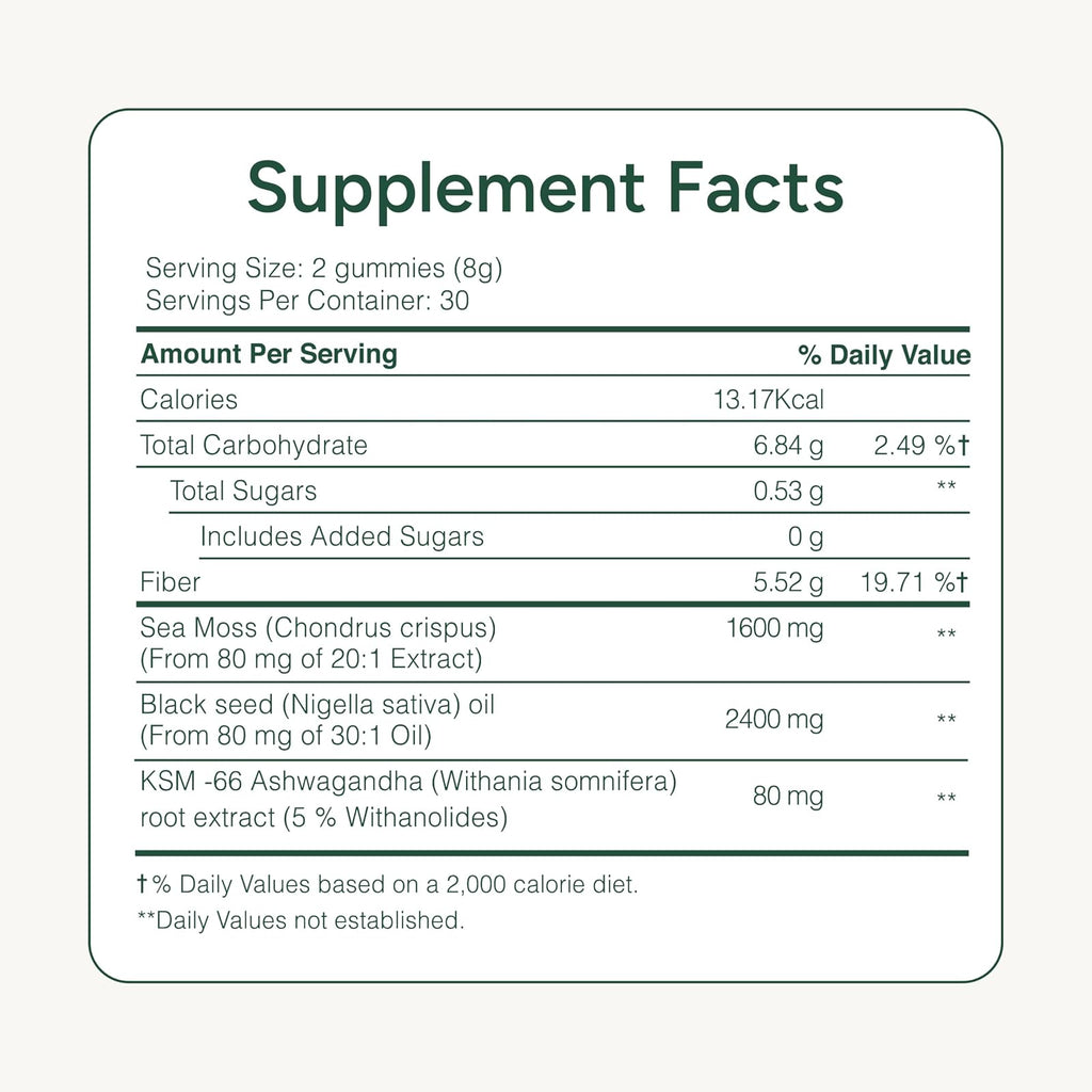 multivitamin for women sea moss formula