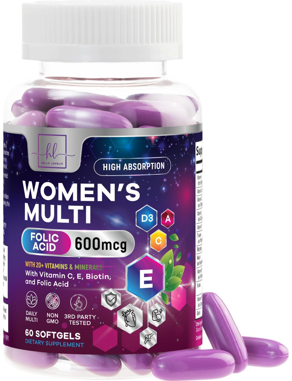 multivitamin for women softgels