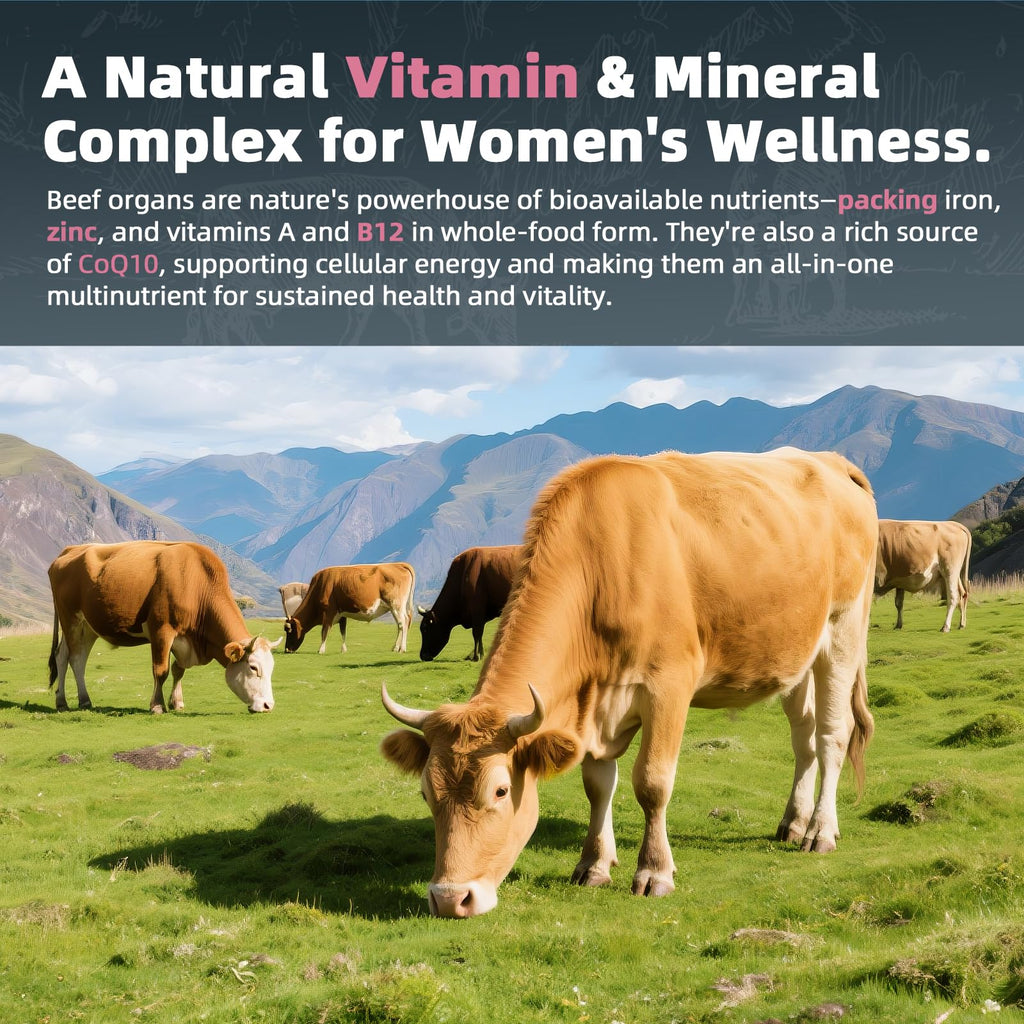 multivitamin for women with beef extract