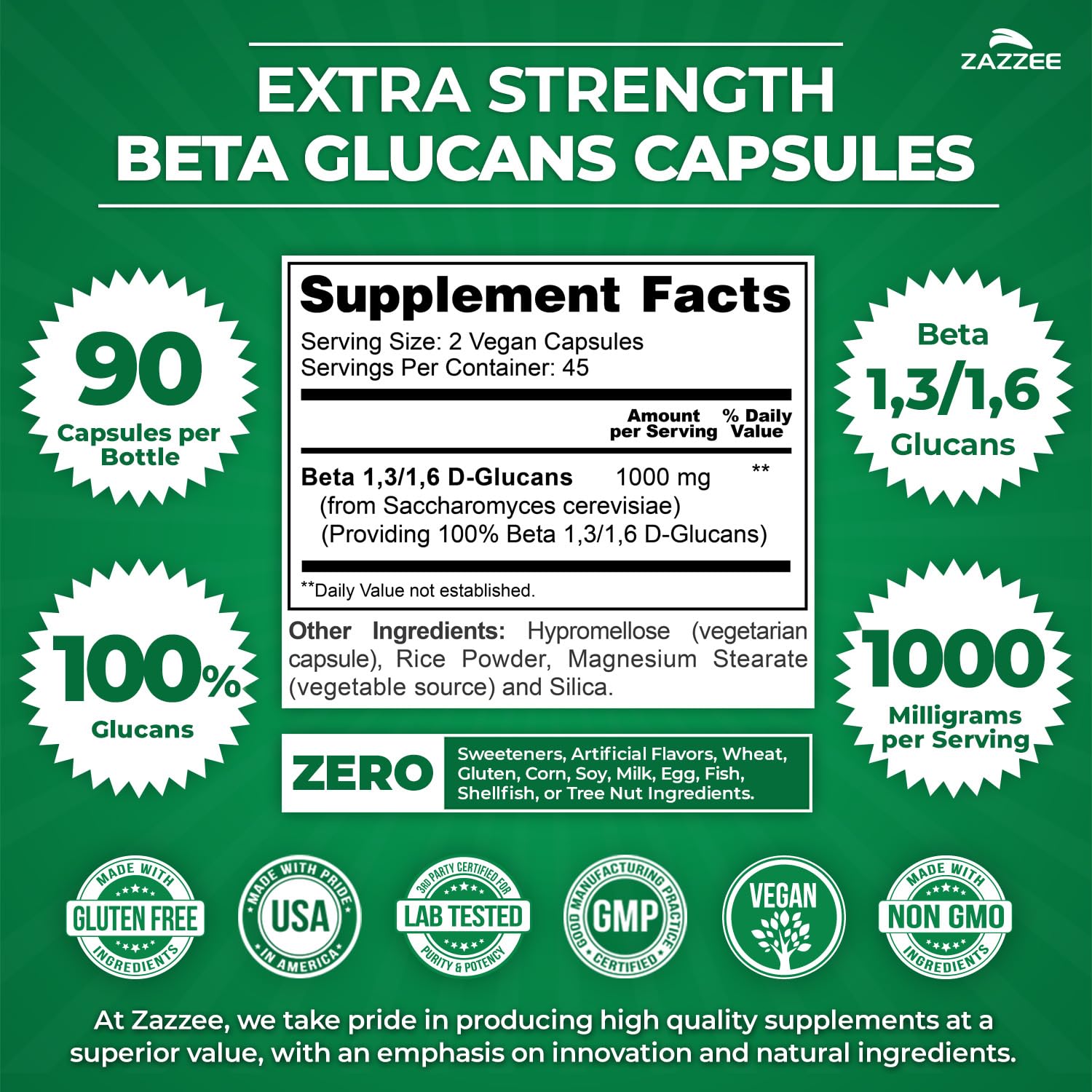 multivitamin for women with beta glucans