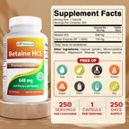 multivitamin for women with Betaine HCL
