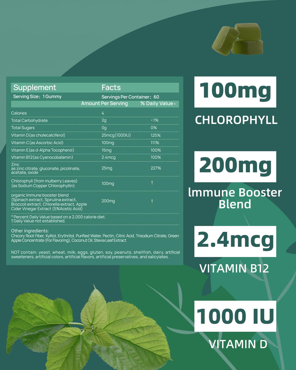 multivitamin for women with chlorophyll
