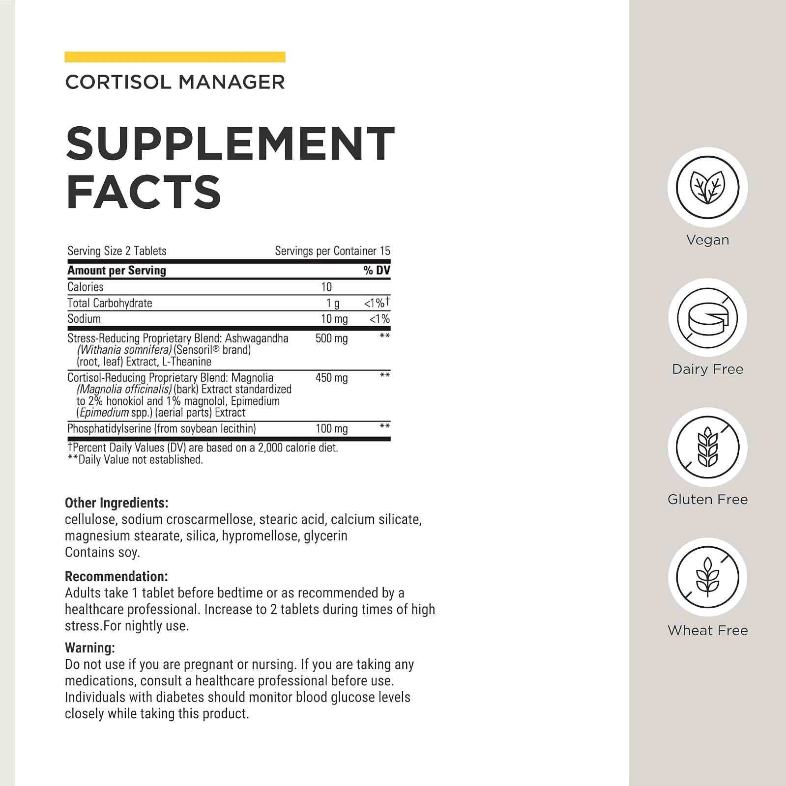 multivitamin for women with cortisol support