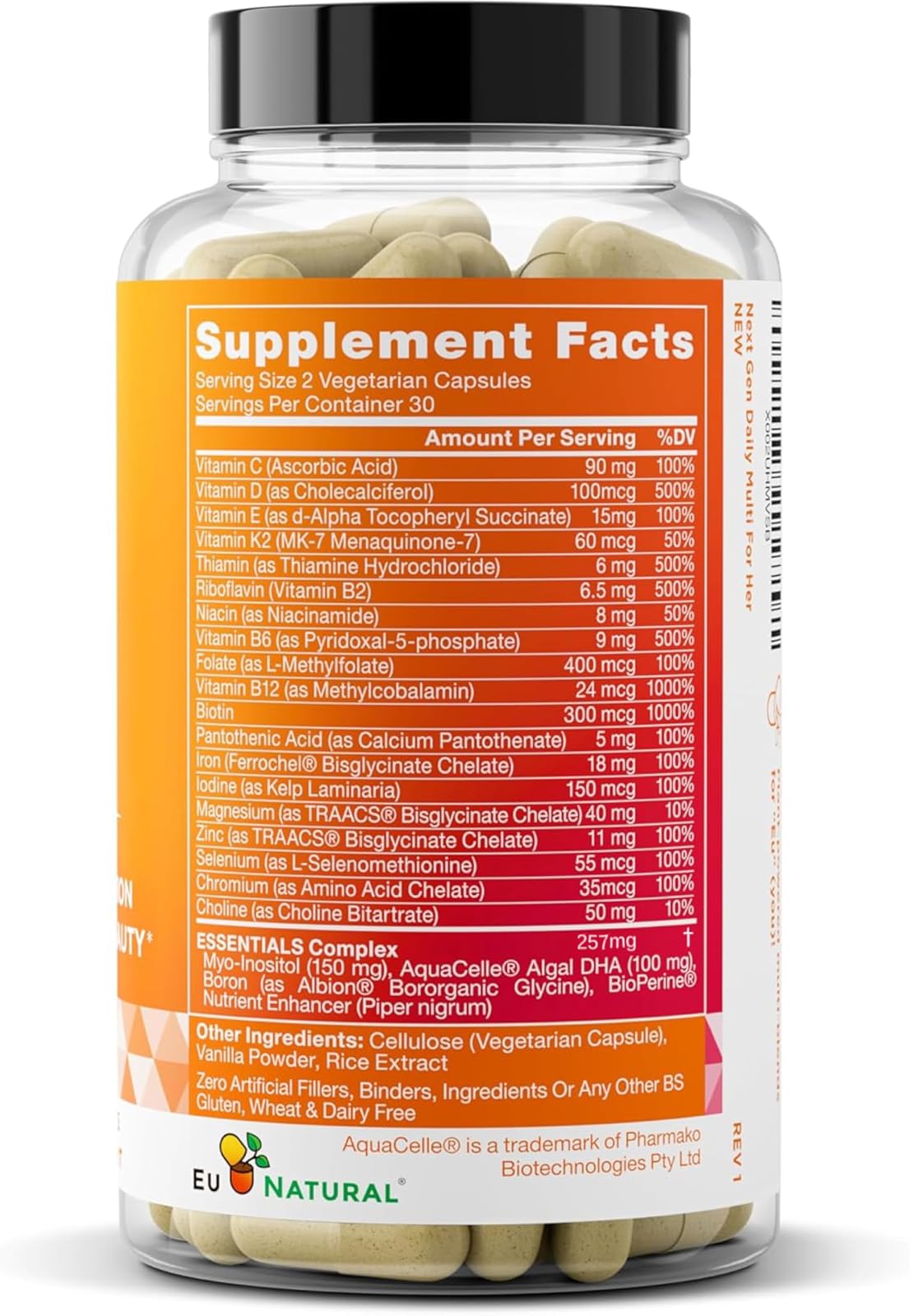 multivitamin for women with DHA benefits