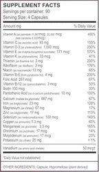 multivitamin for women with essential nutrients