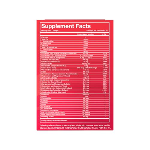 Multivitamin for women with essential nutrients