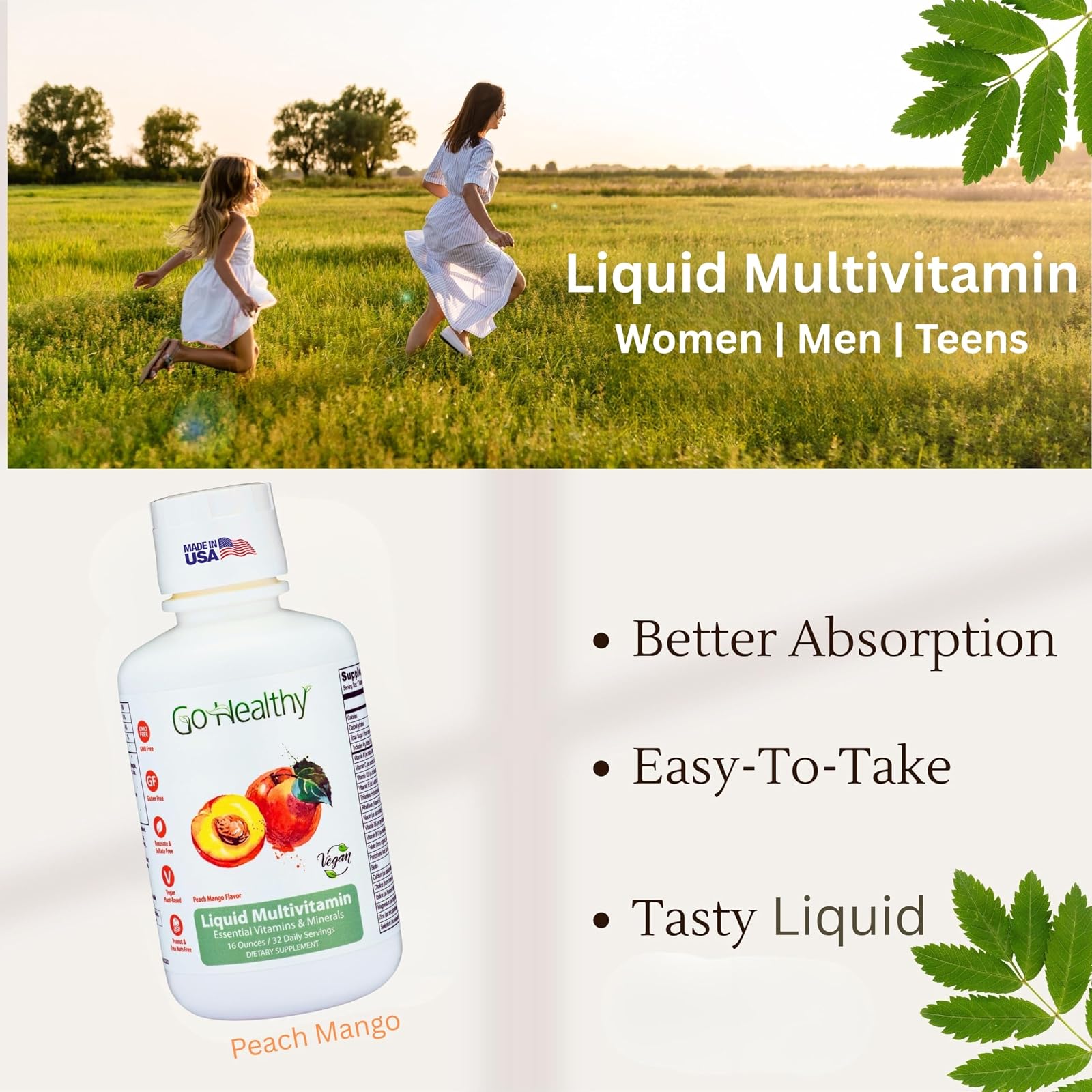 multivitamin for women with essential nutrients