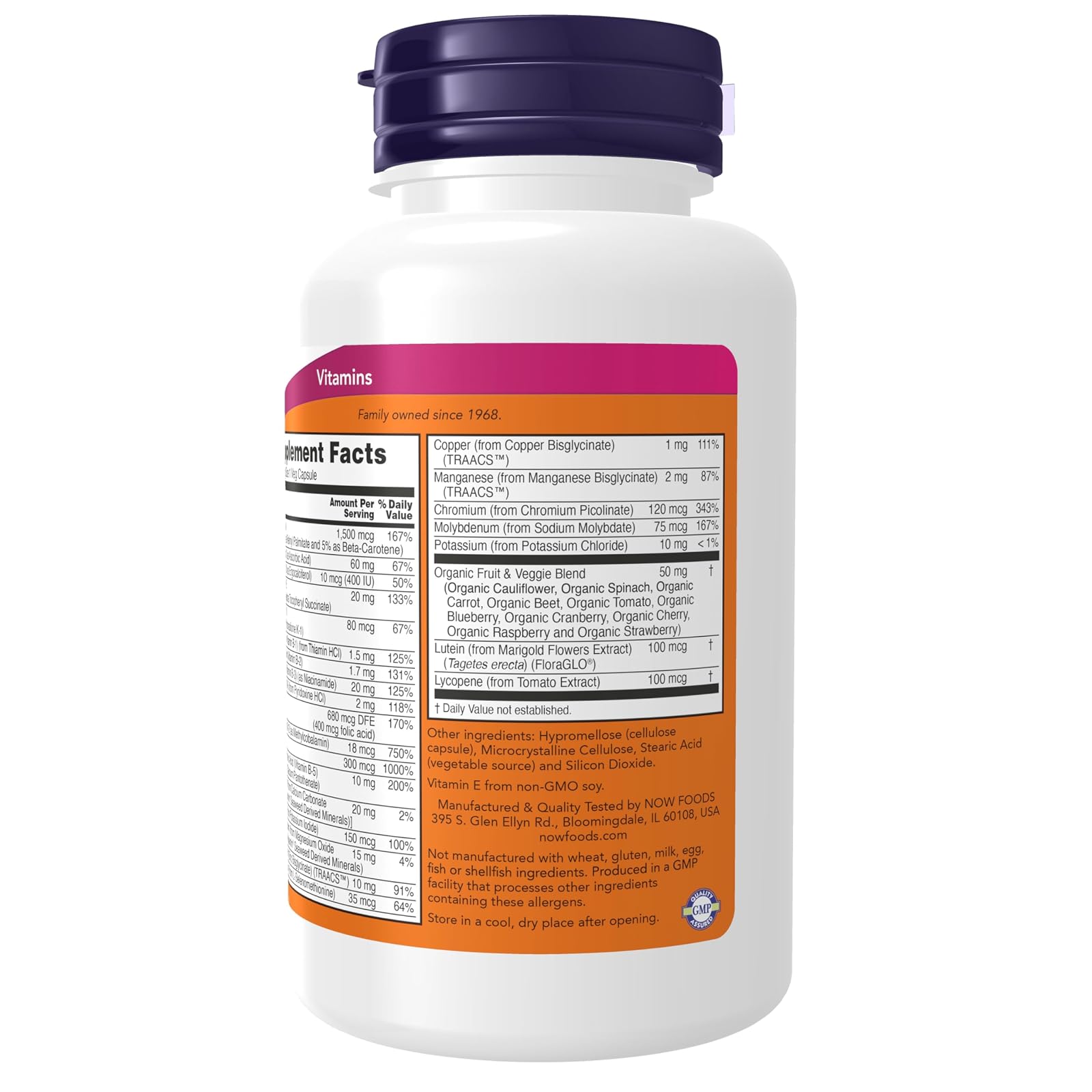 multivitamin for women with essential nutrients