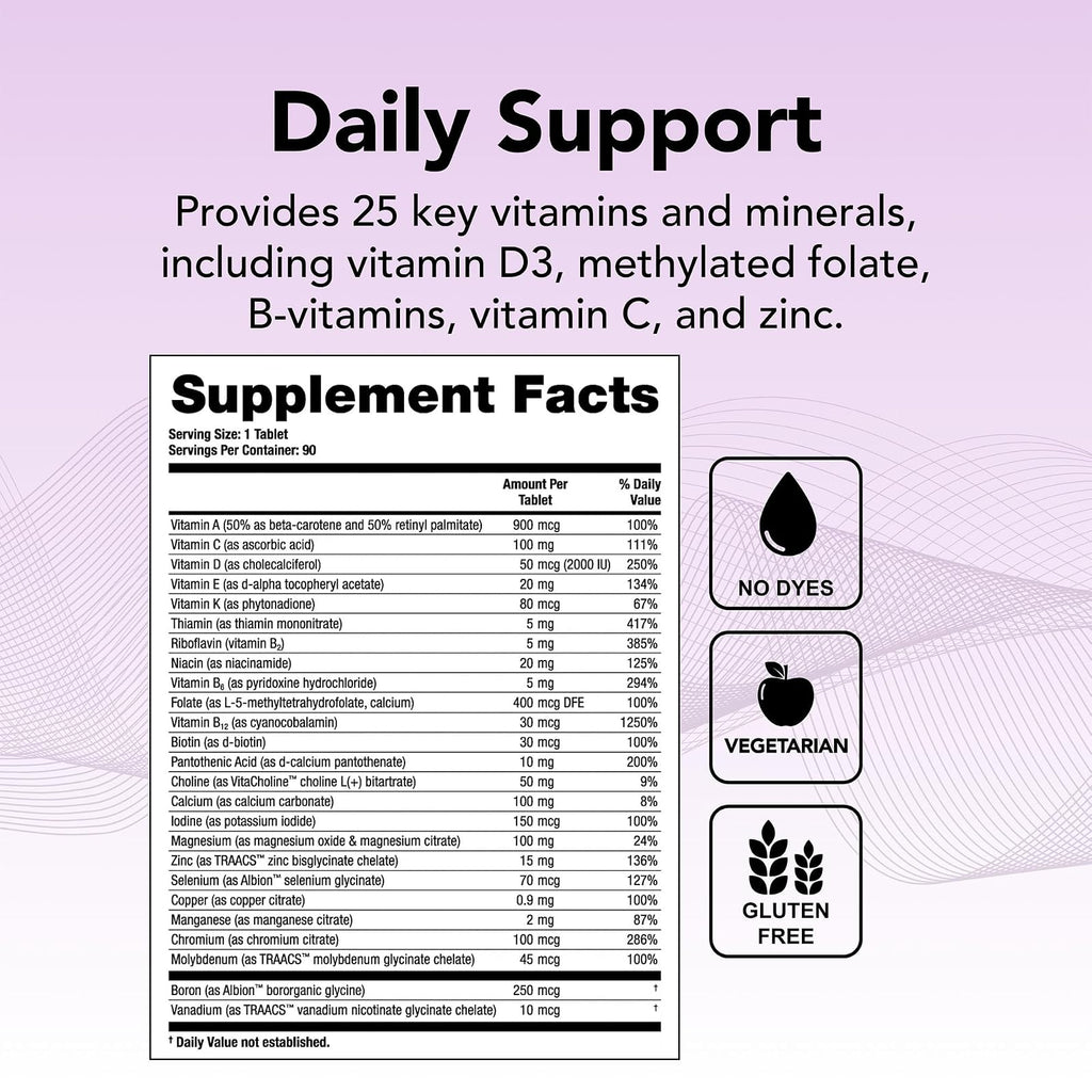 multivitamin for women with essential nutrients