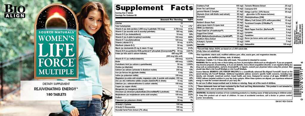 multivitamin for women with essential nutrients