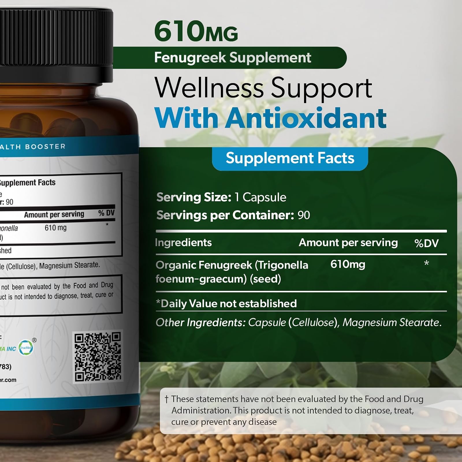 multivitamin for women with fenugreek
