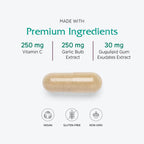 Multivitamin for women with garlic extract