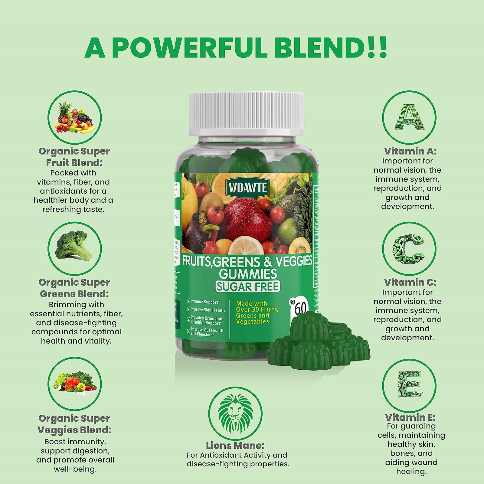 multivitamin for women with greens