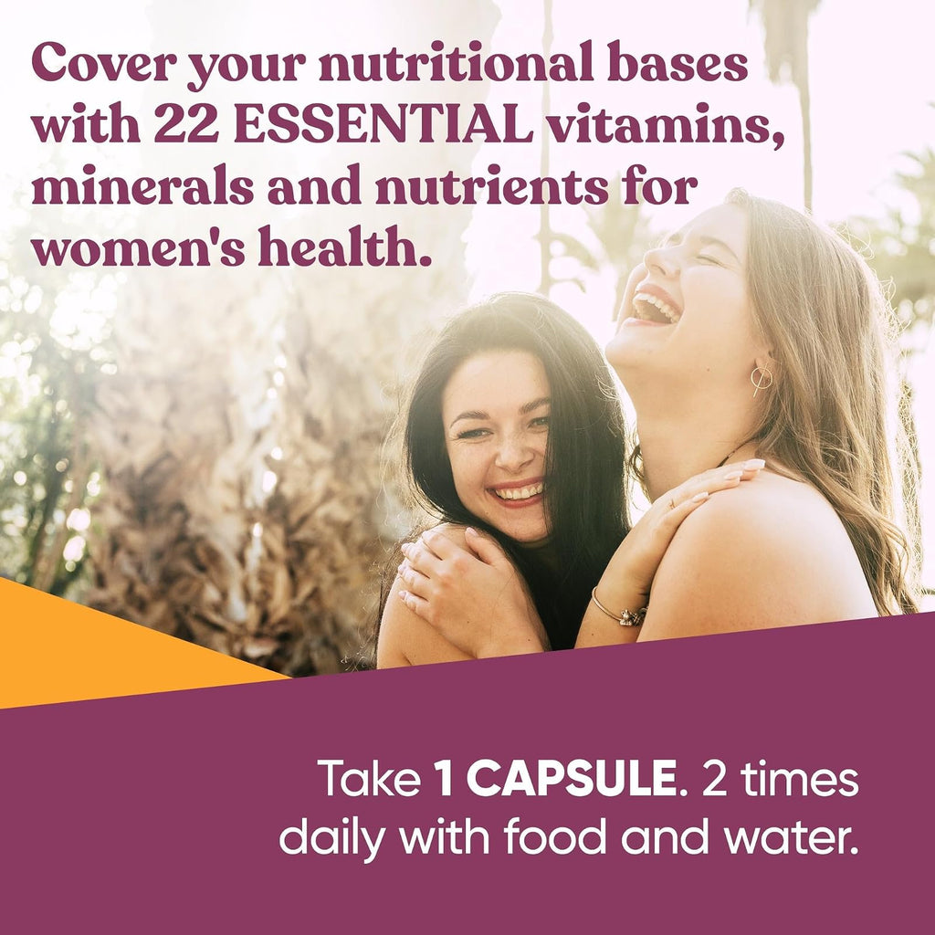 multivitamin for women with iron support