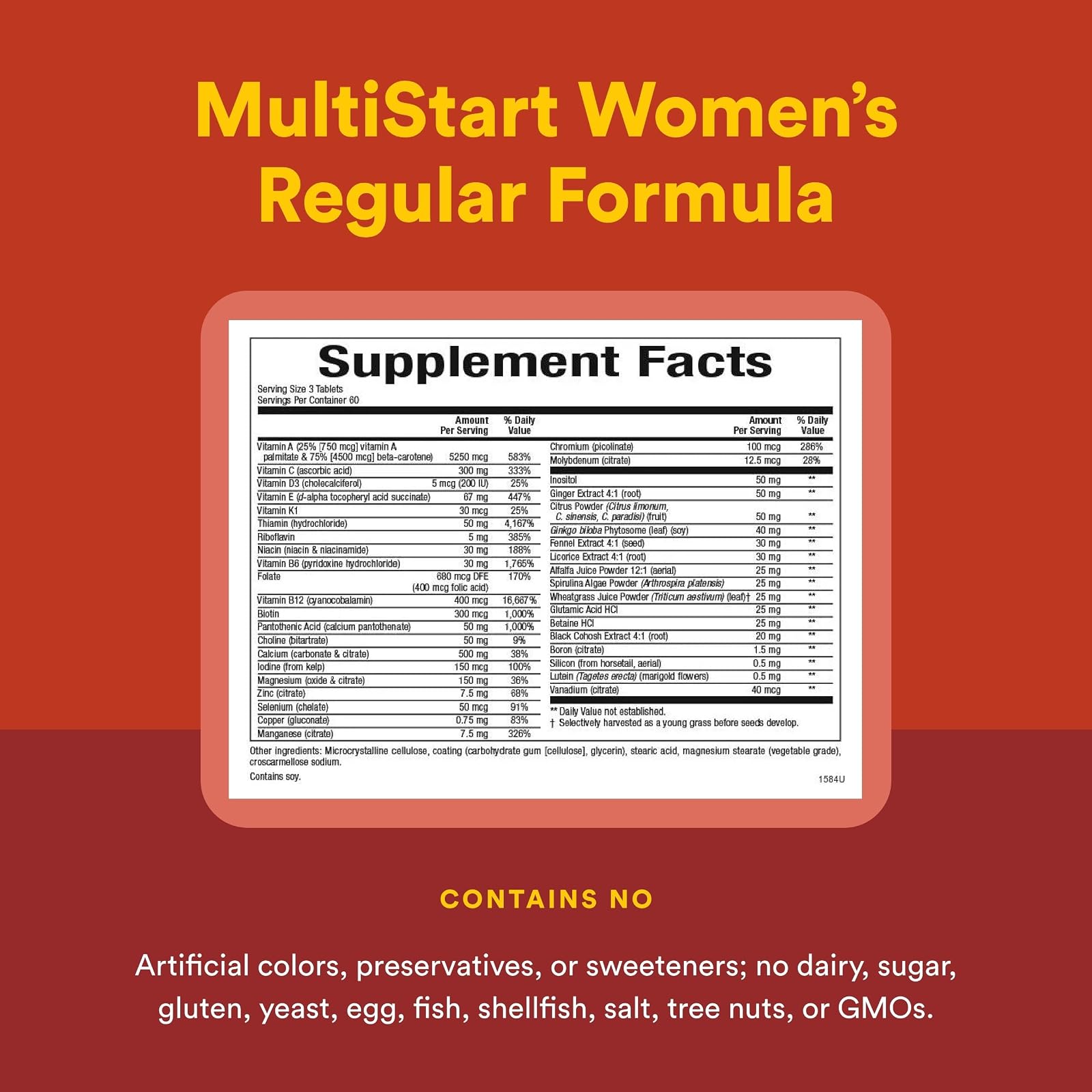 multivitamin for women with iron