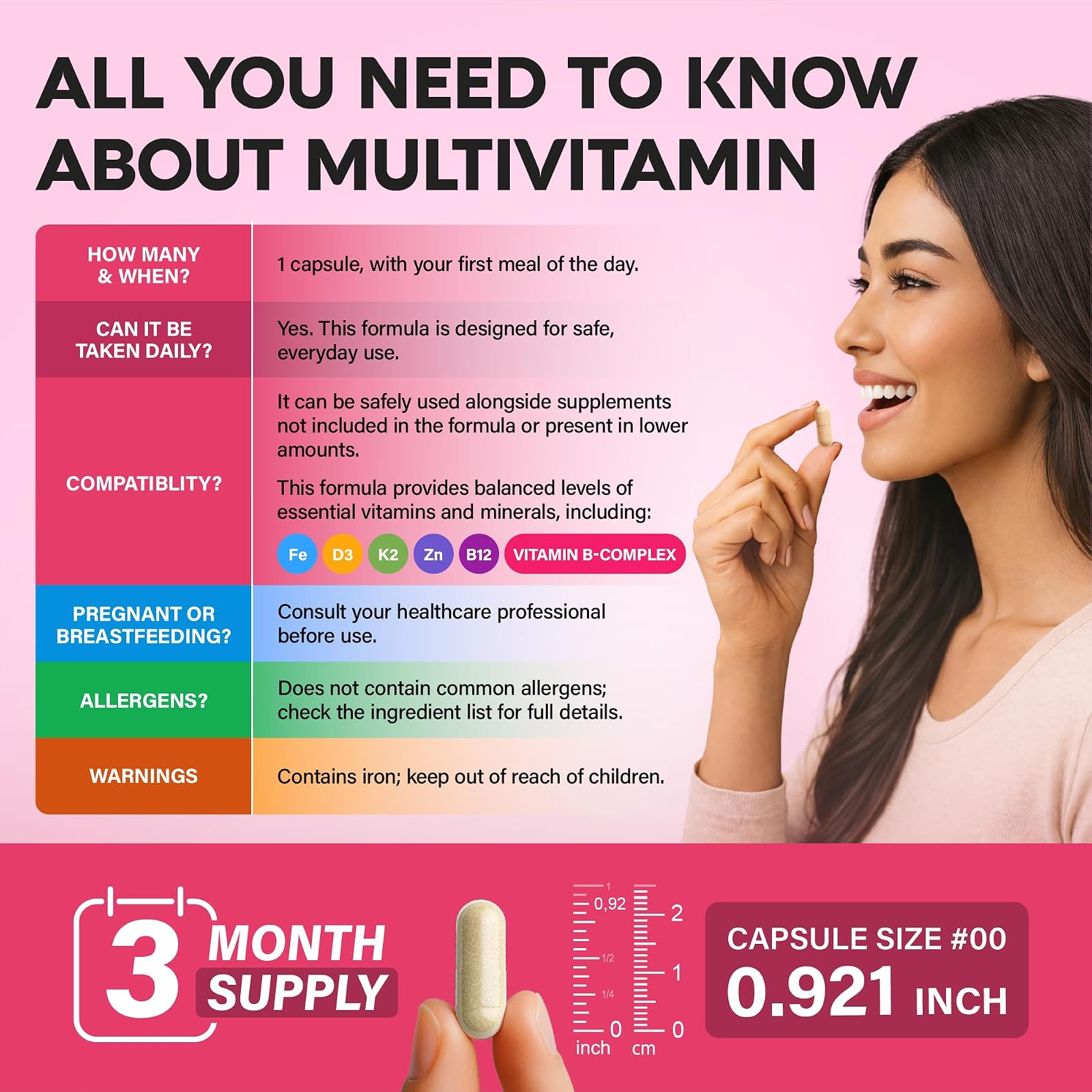 multivitamin for women with iron