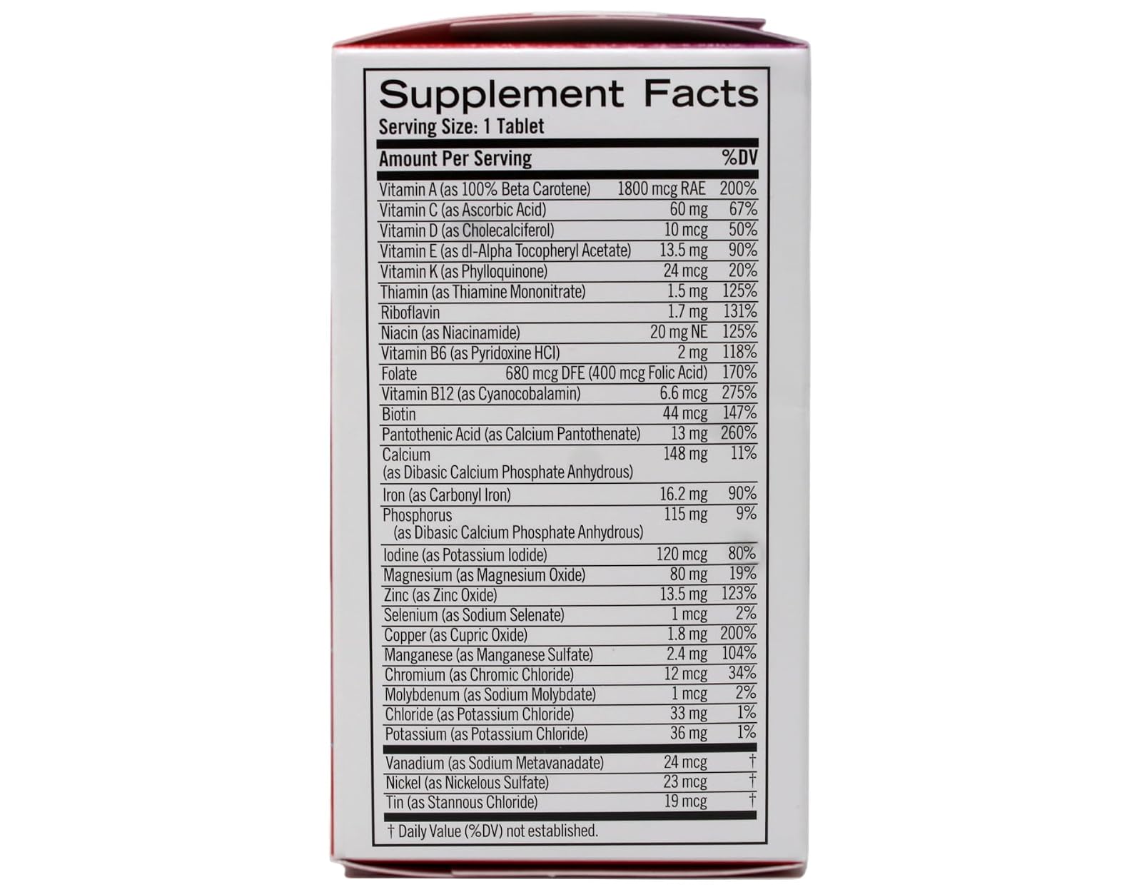 multivitamin for women with iron