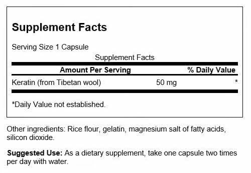 multivitamin for women with keratin