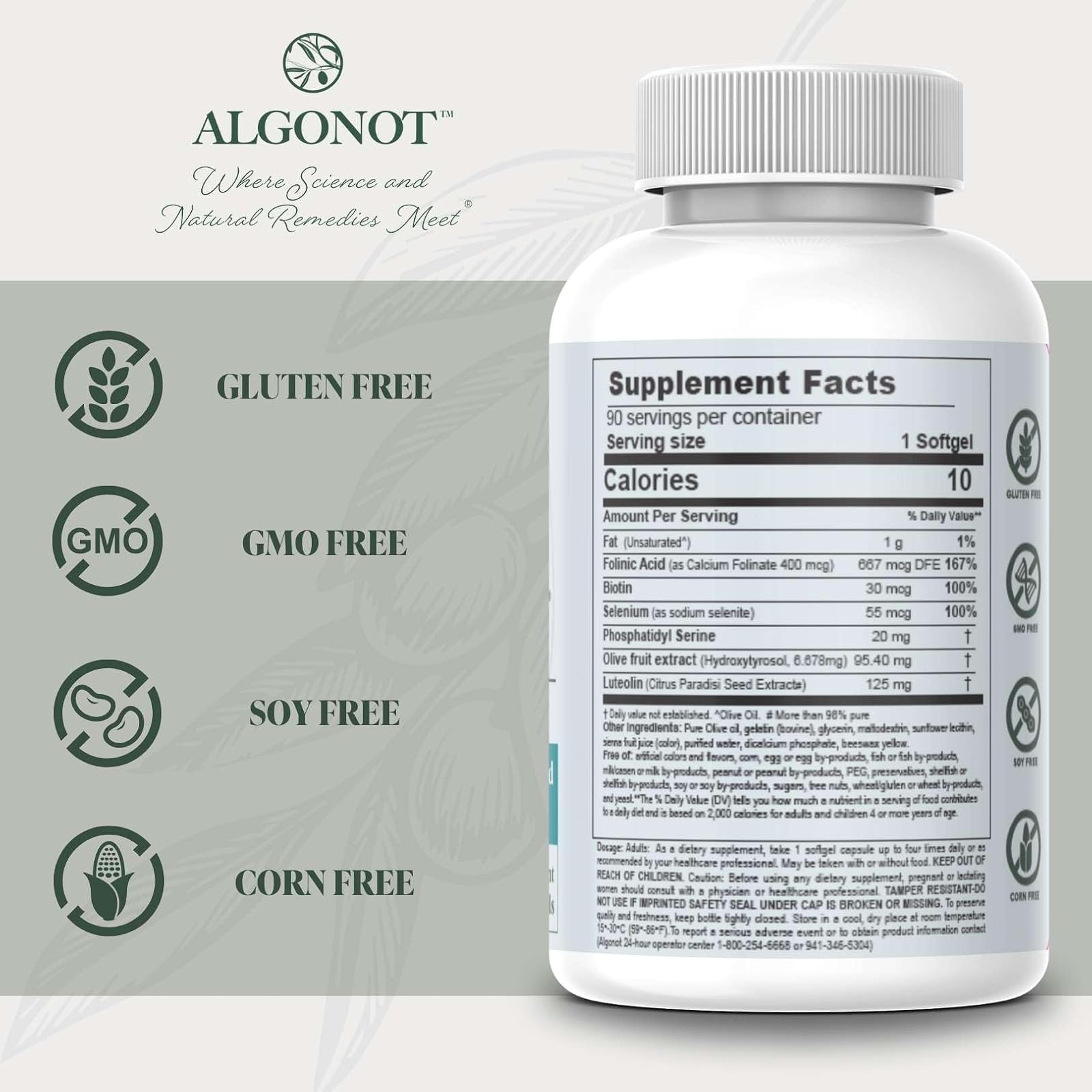 Multivitamin for women with luteolin