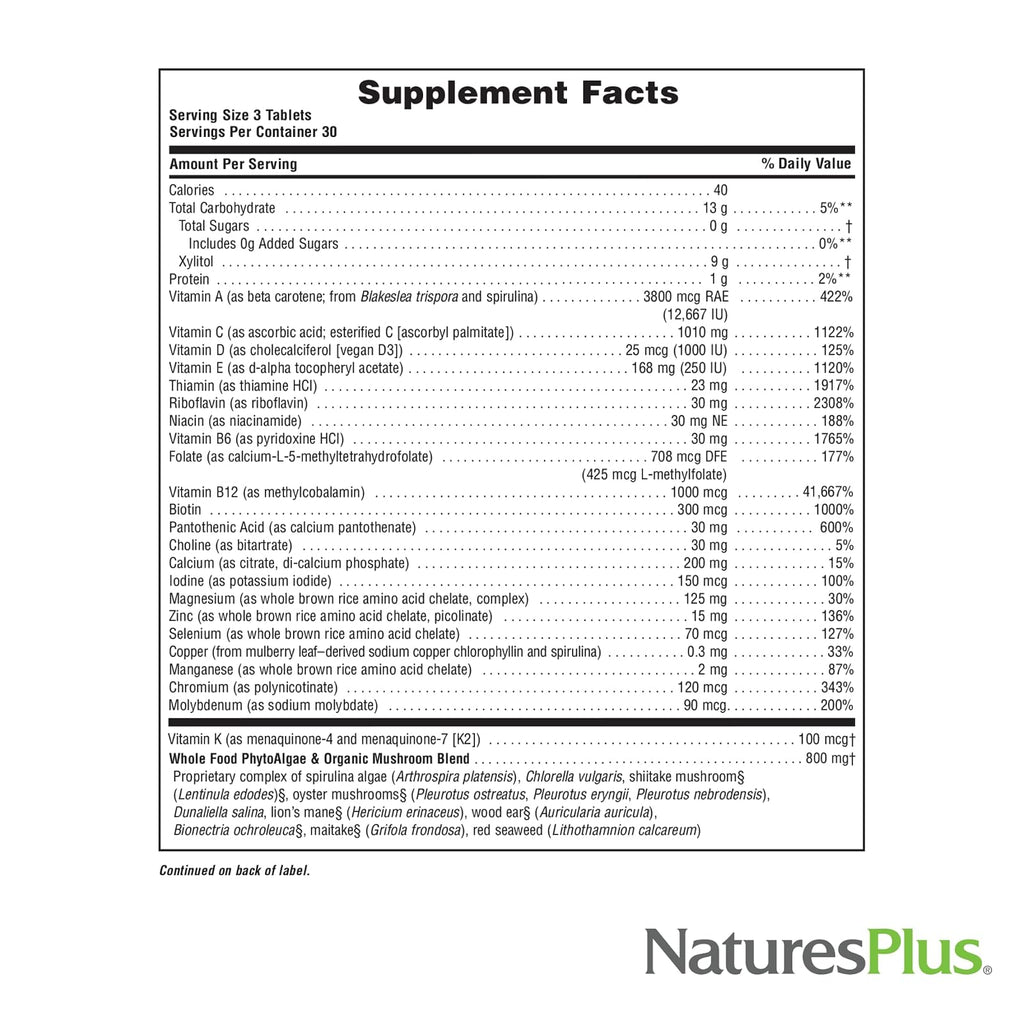 multivitamin for women with nutrients